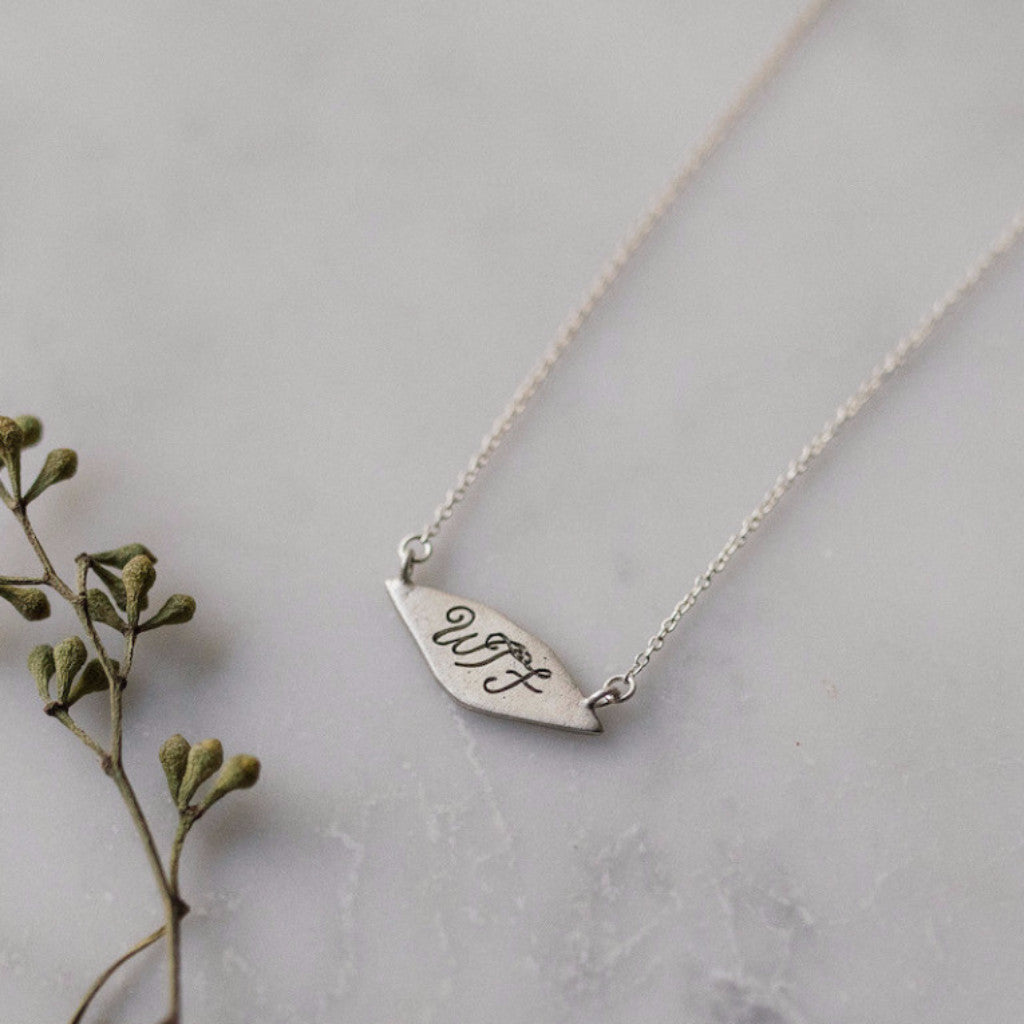 Signet Necklace 'WTF' – Vanessa Lianne